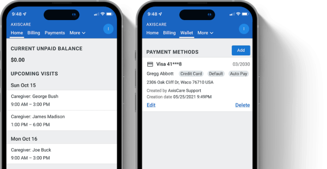 Family Care Patient Portal | AxisCare