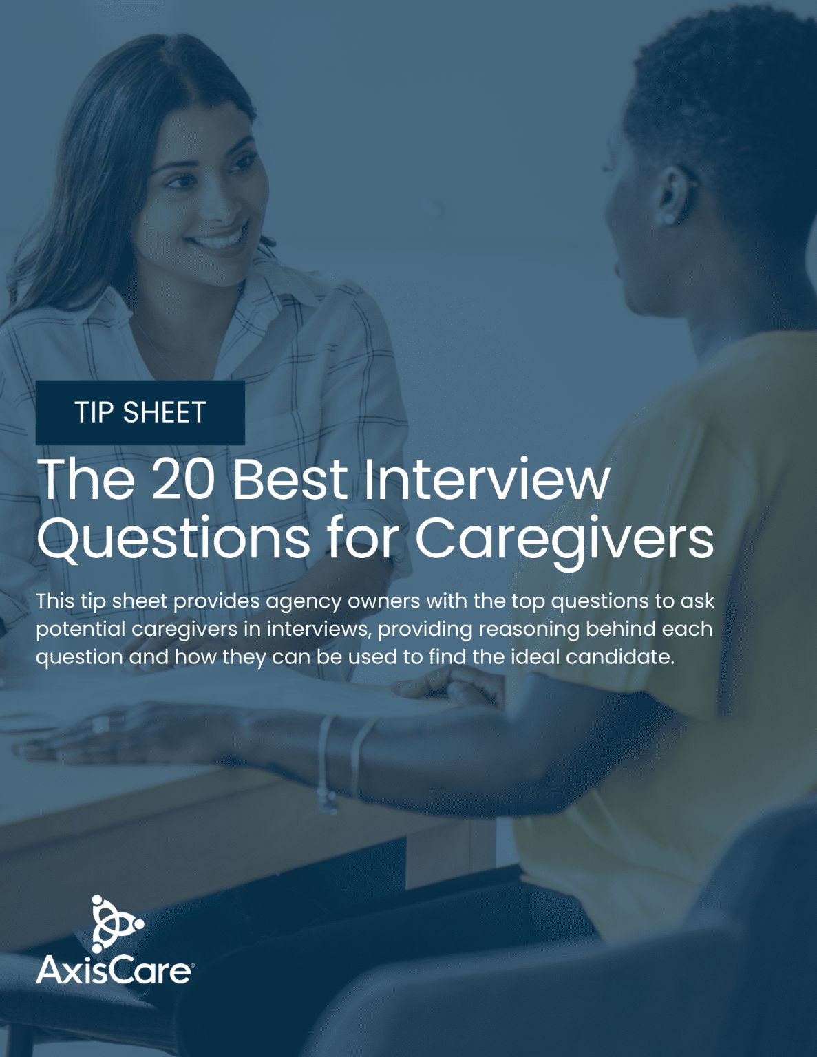 Tip Sheet: The Best 20 Interview Questions for Caregivers | AxisCare