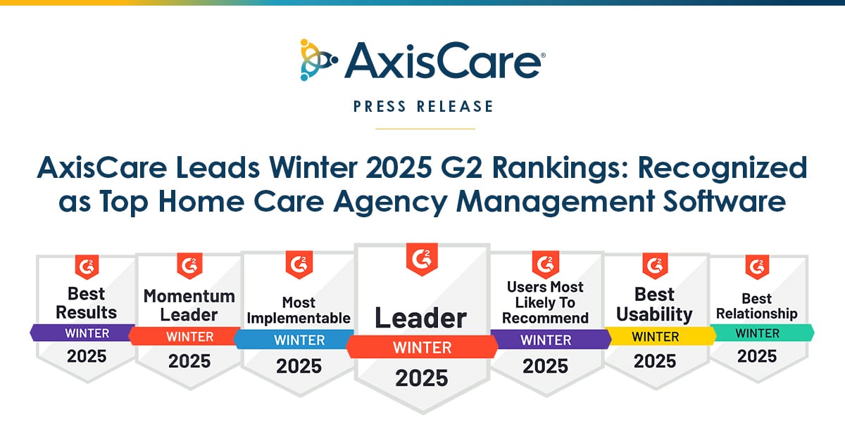 AxisCare Leads Winter 2025 G2 Rankings | AxisCare